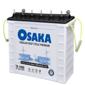 Osaka HT 1800 Pro Max Series, 5 Plates, 185 Ampere Tubular Battery, 1 ...